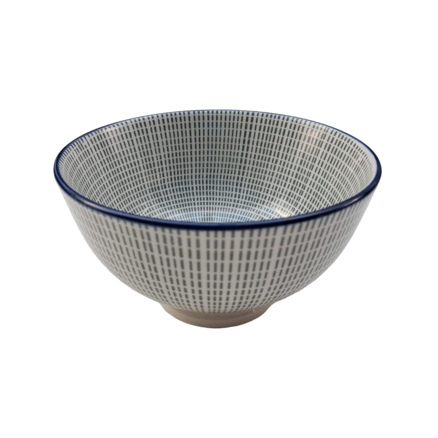 Bowl Loza Diseño Azul 12,5x6cm – BIX