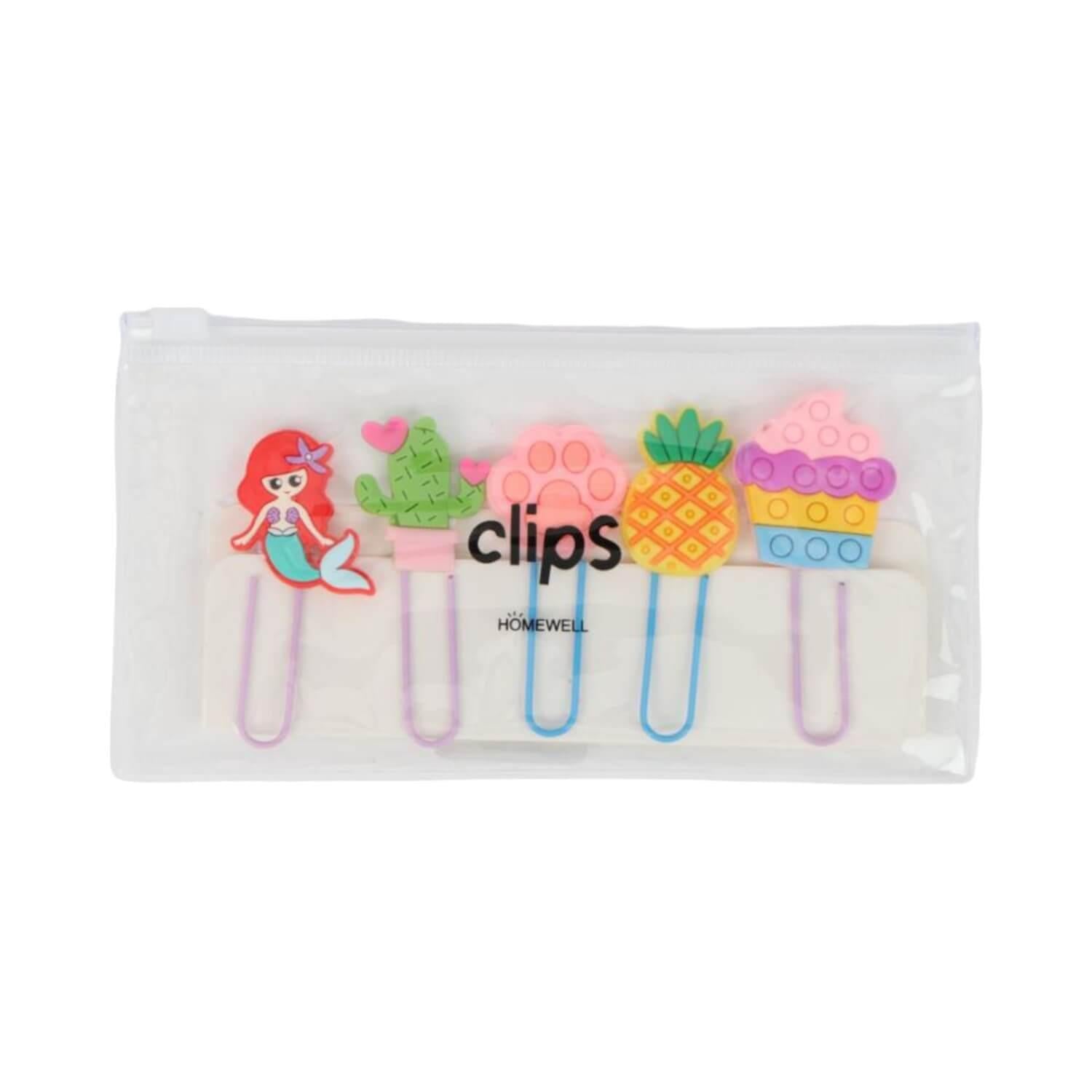 Set de Clips con Diseño x5un – BIX