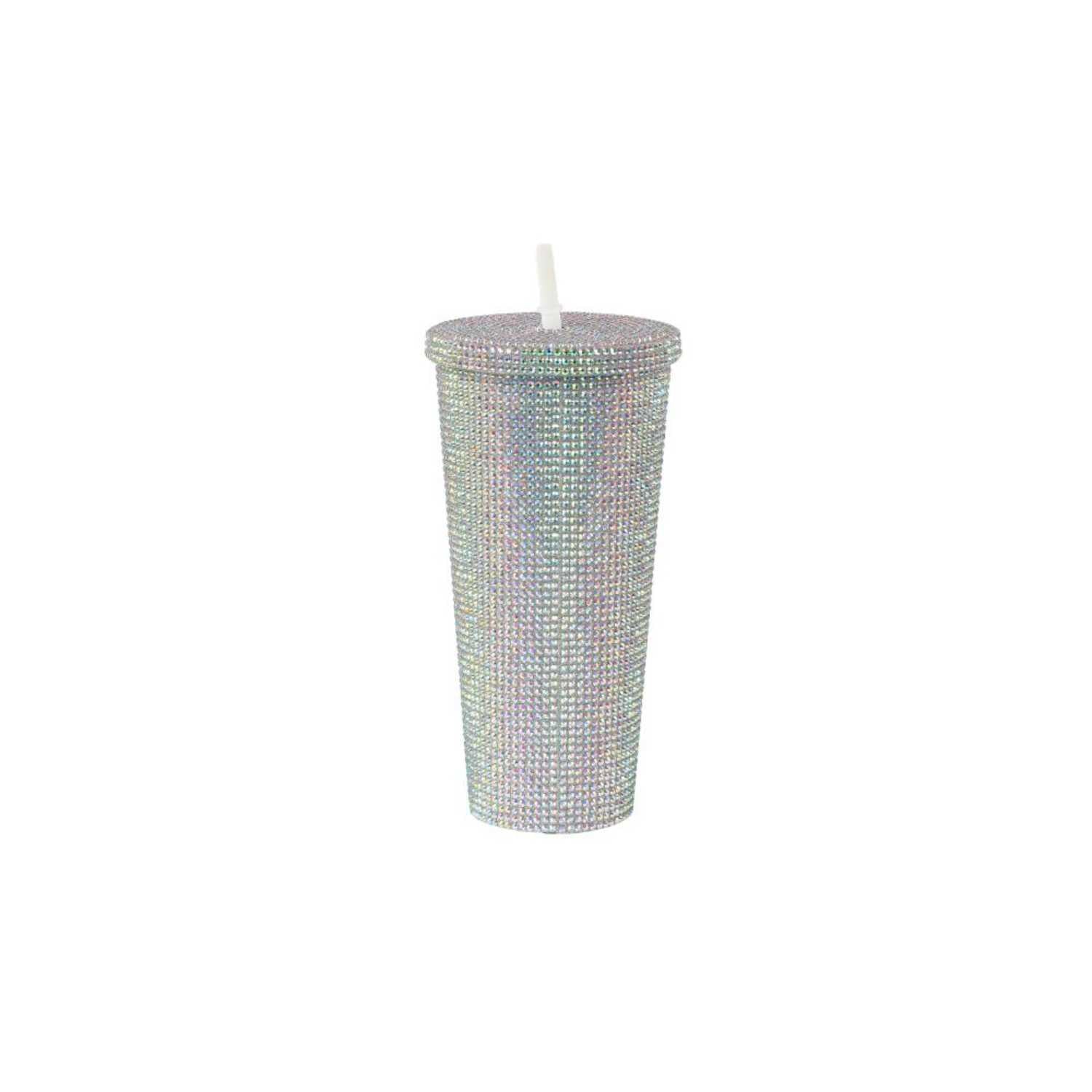 Vaso Térmico Glitter con Bombilla – BIX